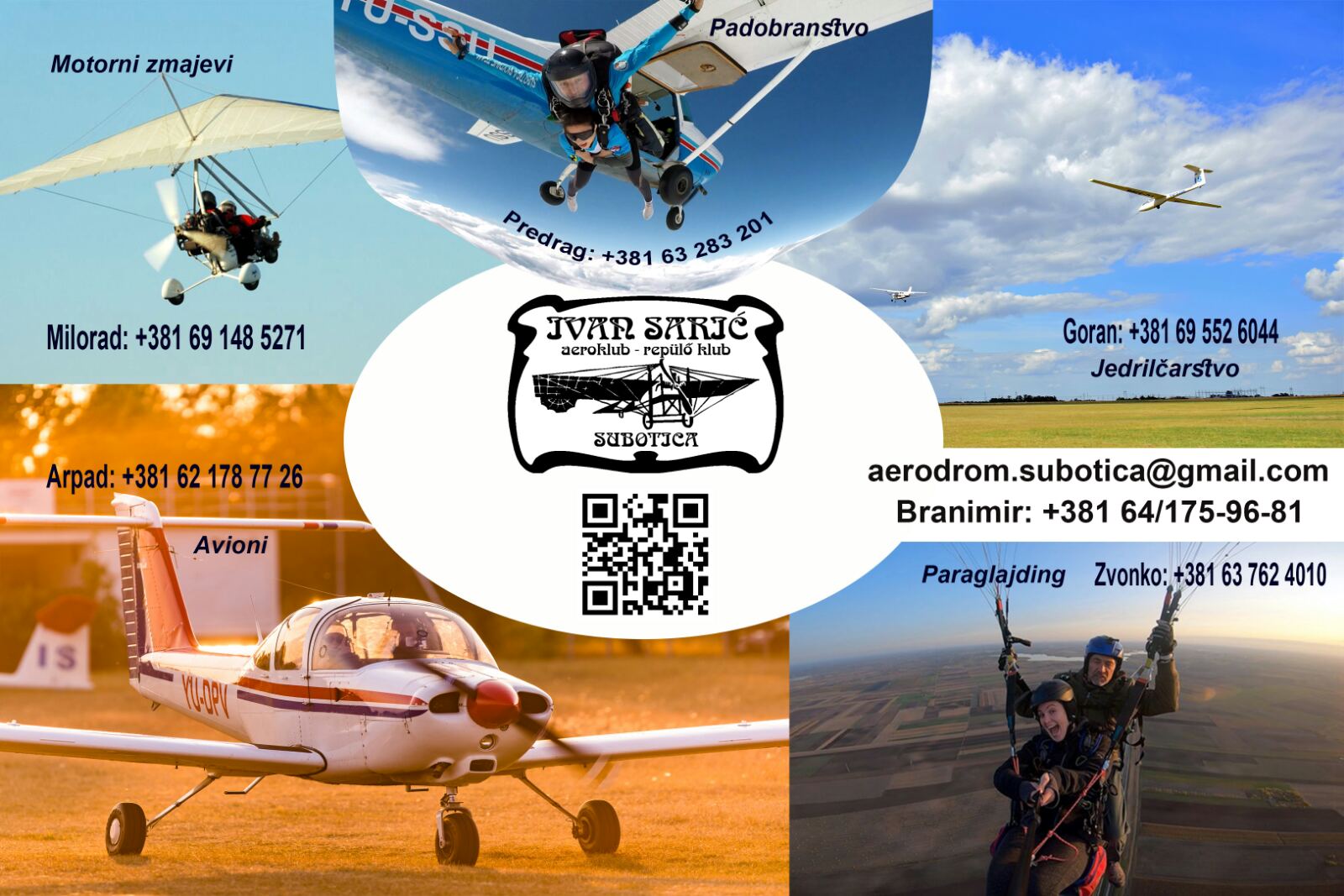 Tandem skok padobranom - Visit Subotica